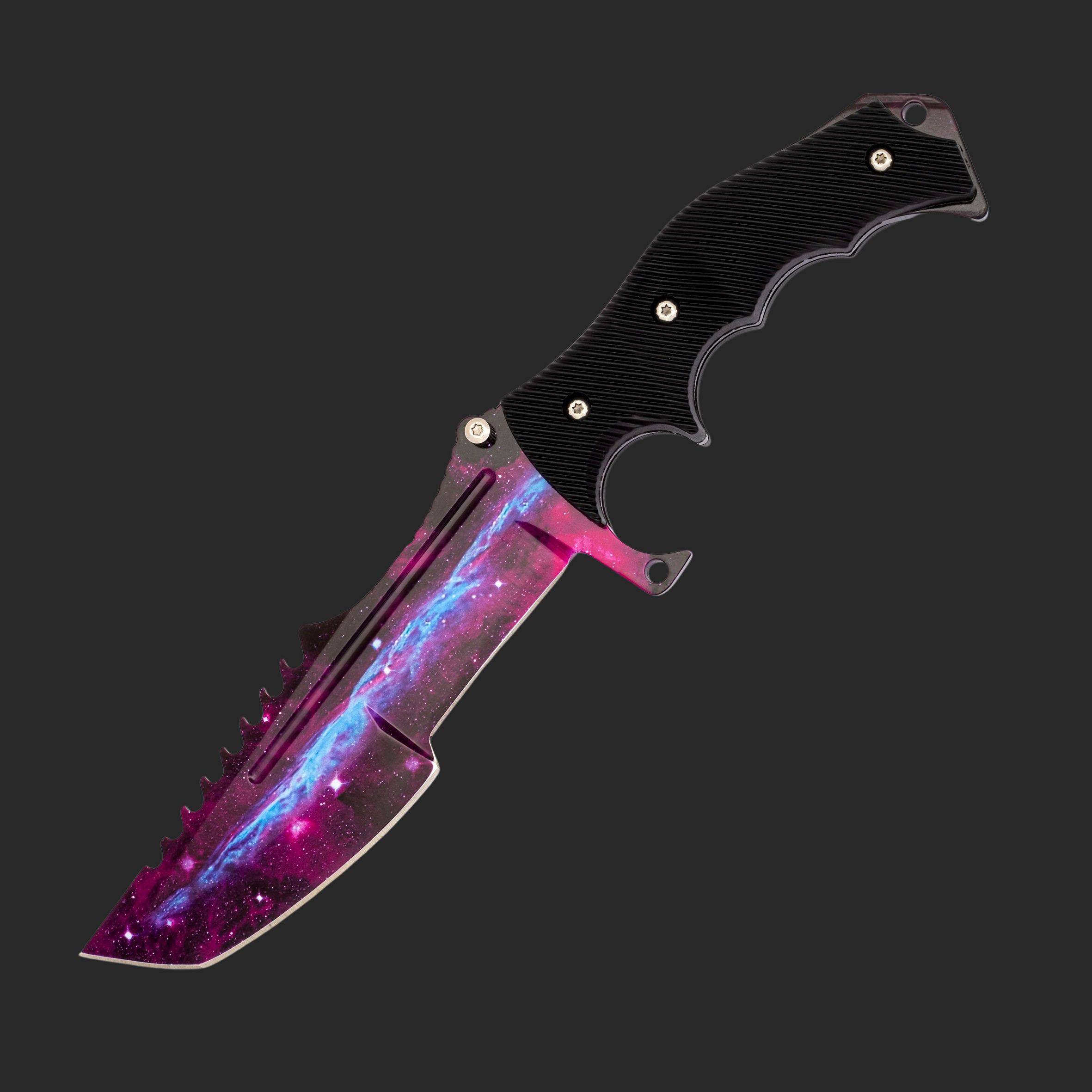 Huntsman Galaxy Black | Skutočné CS2 IRL vyrobené na mieru od LootKnife