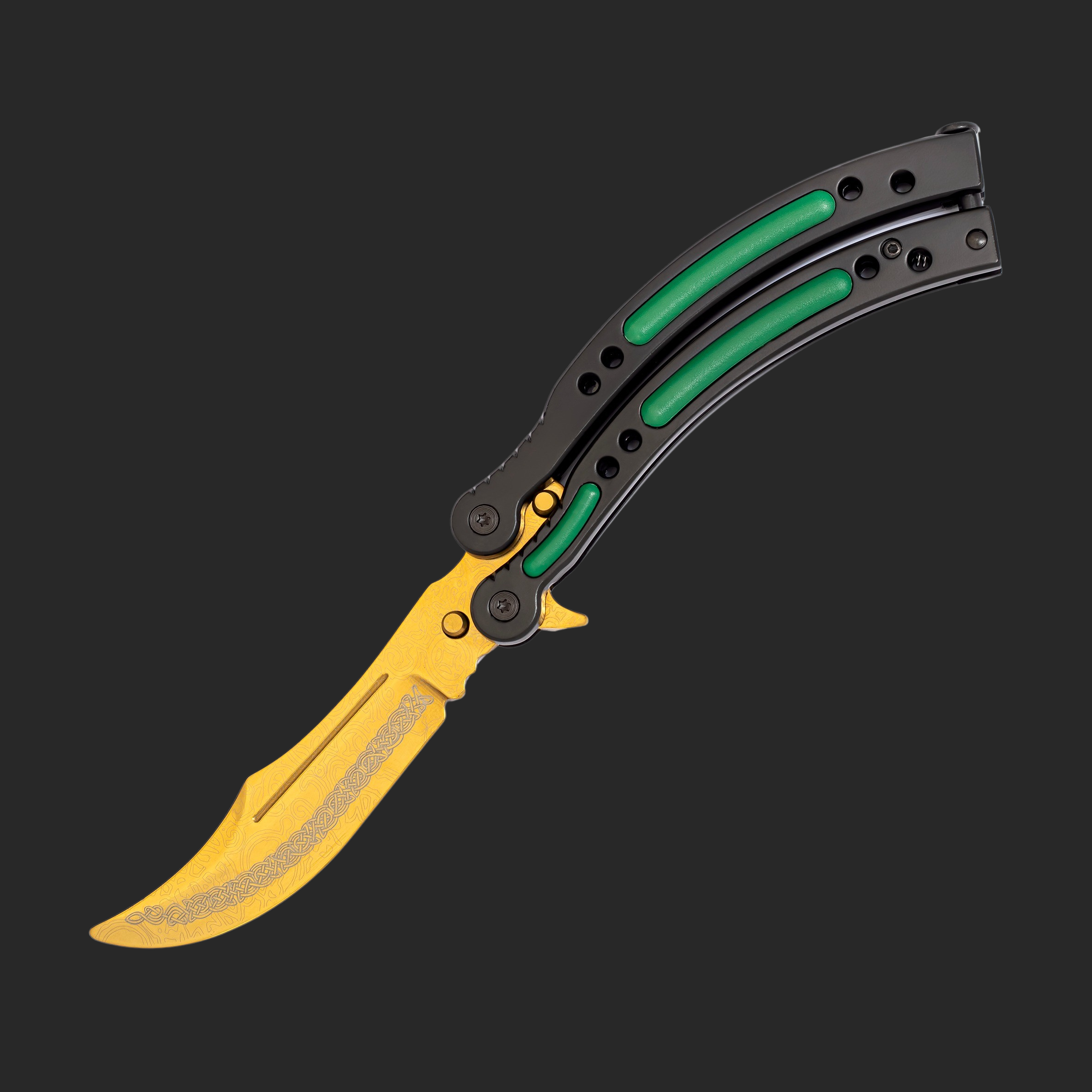 Butterfly Lore Green | Real CS2 custom made IRL by LootKnife